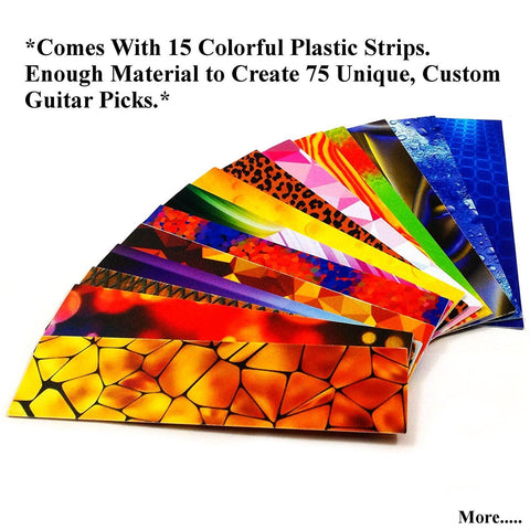 Custom Guitar Pick Maker - Black | Mega Gift Pack | Pick-a-Palooza